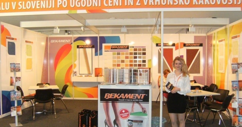 Construction Fair in Ljubljana - Bekament